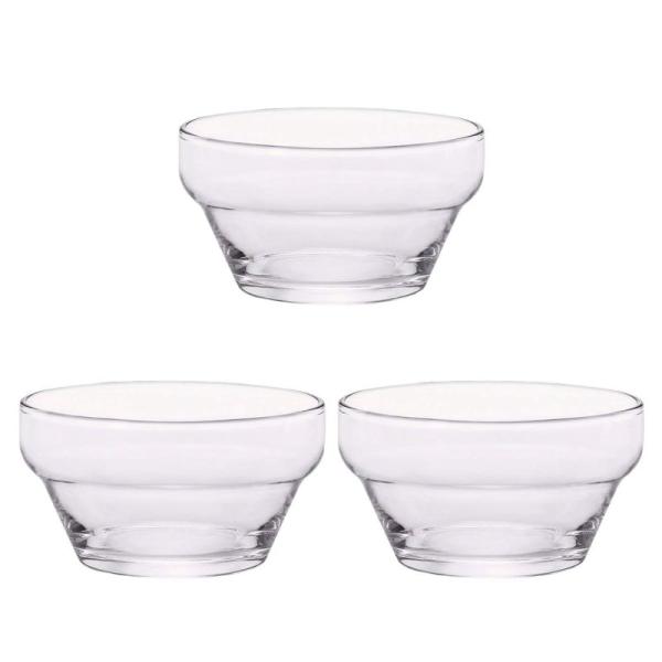 【商品名】　アデリア(ADERIA) つよいこボウル 3個入 日本製 食洗機対応 サラダ 食器 ボール 皿 おしゃれ ガラス シリアル 深皿 小鉢 お椀 【商品説明】　・?T?C?Y:????9.5(???a9.4)?~????5cm(1?...