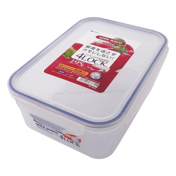 【商品名】　アスベル 保存容器 しっかり密閉 Agタイトロック 中身が見える 1.95L クリア 4点ロック A3337 【商品説明】　・?R????H・?T?C?Y:???~???s?~????(mm)163?~227?~ 81・?d?q...