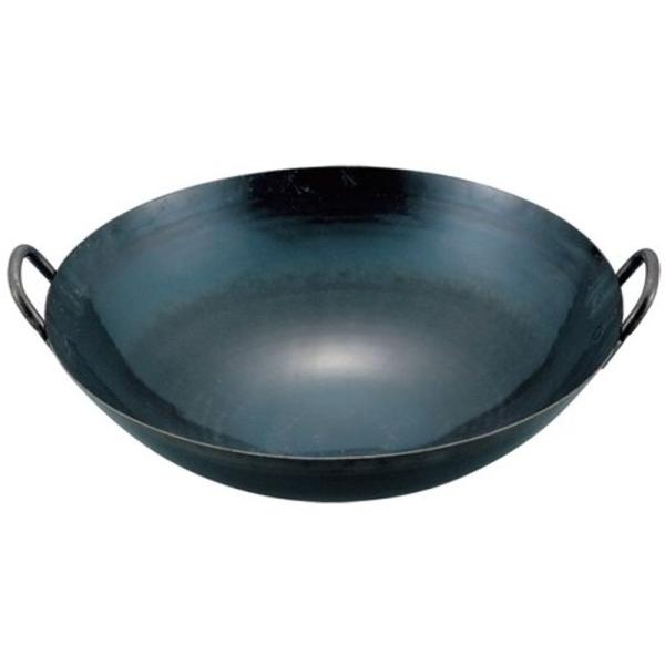 【商品名】　山田 鉄 打出 広東鍋 45cm(取手溶接仕様1.2mm厚) 【商品説明】　・?O?? :H130mm?E???? :45cm・?d??:1900g・???:?S 【サイズ】　高さ : 17.00 cm　横幅 : 47.00 c...