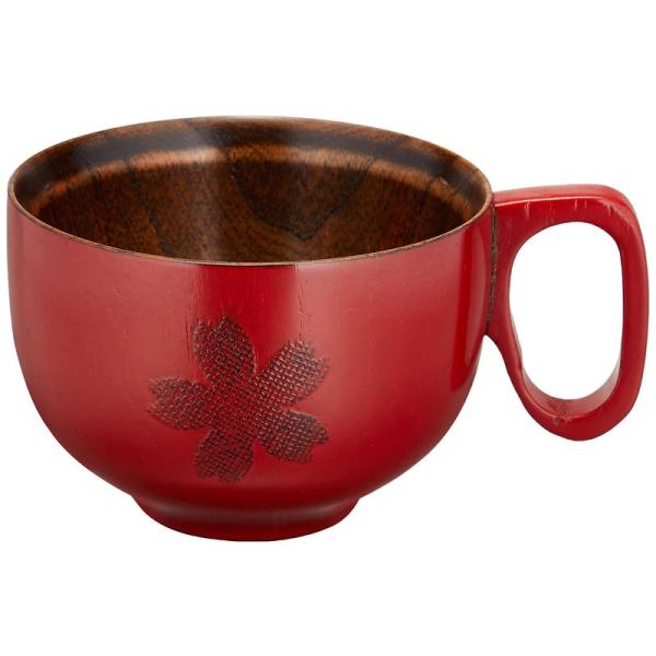 【商品名】　スープカップ 桜 根来 NETA-1 【商品説明】　・?V?R????g?p???A?????????????A?T?C?Y?E?d???E?F?E???????????????????????B???????????????B...