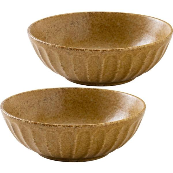 【商品名】　みのる陶器 美濃焼 tetote(てとて) 130中鉢 くるみ 2個セット 【商品説明】　・?T?C?Y:??13.2?~H4.3cm・?e??:300ml・?f??E???:????・?{??d??:205g?~2??・???...