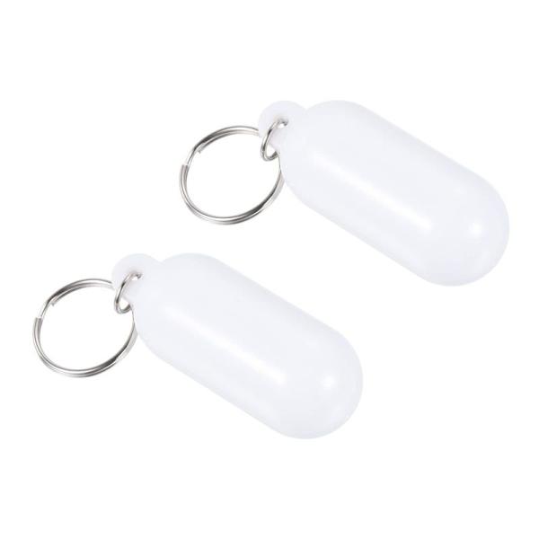 【商品名】　PATIKIL フローティングキーホルダー プラスチック製 2個マリンセーリングキーチェーン 浮力のあるキーホルダー ボート室外スポーツ用  【商品説明】　・?J???[: ?z???C?g; ???: ?v???X?`?b?N...