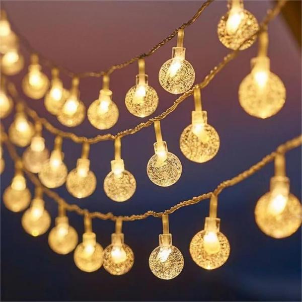 【商品名】　ソーラー ストリングライト LED イルミネーションライト 50電球 7M IP65防水 8モード 夜間自動点灯 ガーランドライト 飾りライ 【商品説明】　・?y8??_?????[?h????????@?￥?z?￥?[???[...