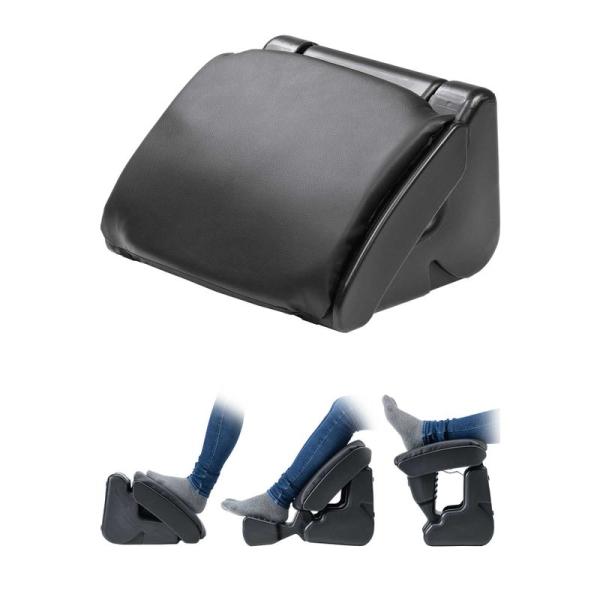 【商品名】　サンワダイレクト フットレスト デスク下 オットマン 3WAY オフィス 車 在宅ワーク 100-FR025 【商品説明】　・?N?b?V??????S???o???h??????????A???O??????????????B...