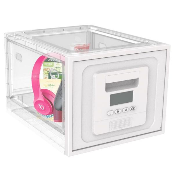 【商品名】　WayponDEV 時限ロックボックス, 多機能タイムロックボックス,タイムロックされたコンテナ,収納箱ボックス, スマホやゲームのやりすぎ 【商品説明】　・?y2 ???????f???z - 1. ?f?W?^?? ?R??...