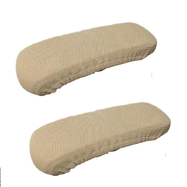 【商品名】　pkpohs 肘置き カバー 椅子 丸洗い アームレストカバー アームカバー 肘掛けカバー (ベージュ) 【商品説明】　・?G????l????A?C???[?W?`?F???W???????F??????邱???A??????...