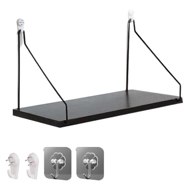 【商品名】　PENGUINFLY ウォールシェルフ 壁掛け棚 フック付 壁 棚 壁を傷つけない ウォールラック 本棚 賃貸 穴開けない 白 おしゃれ ( 【商品説明】　・??V?R??????ADIY??????D???J???[?A???...