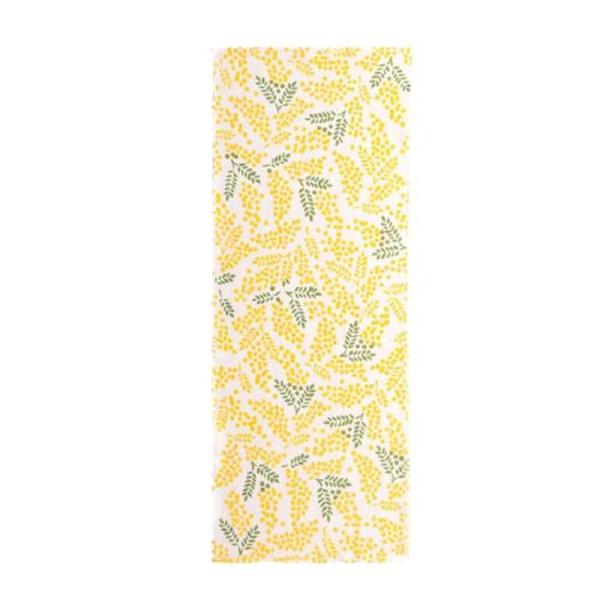 【商品名】　かまわぬ 注染 手ぬぐい 日本製 サイズ：33cm×90cm 綿100% 総理 春柄 (手拭い ミモザ) 【商品説明】　・?T?C?Y?F??33cm?~90cm / ?????i??F??????????o?b????????...