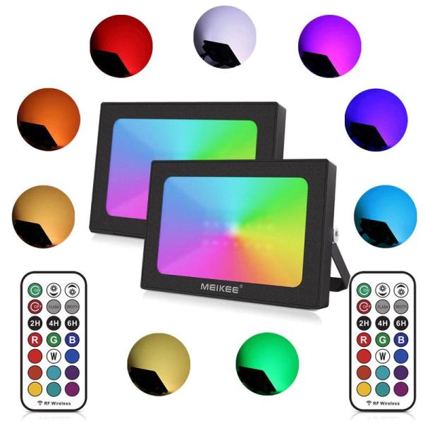 【商品名】　MEIKEE RGB投光器 LED 雰囲気 フラッド ライト 屋外 カラーライト 調光調節 イルミネーション 25W 舞台照明 ウォールラン 【商品説明】　・???y?F?????F??????????z?F?F?????F??...