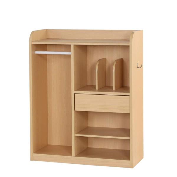 【商品名】　白井産業 ランドセルラック ハンガーラック 文具 文房具 学童 子供用 衣類収納 木製 身支度がこれ一つでできる リビングに馴染む やさしい 【商品説明】　・?y?￥??f??z?v?????g??????@??? ?y??f?...