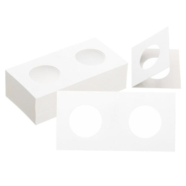 【商品名】　PATIKIL 2 x 2 コインフリップ 50個 27.5 mm ダンボールコインホルダー ペーパーコインホルダー コイン収集 コレクター 【商品説明】　・?J???[: ?z???C?g; ???: ??; ?R?C???T...