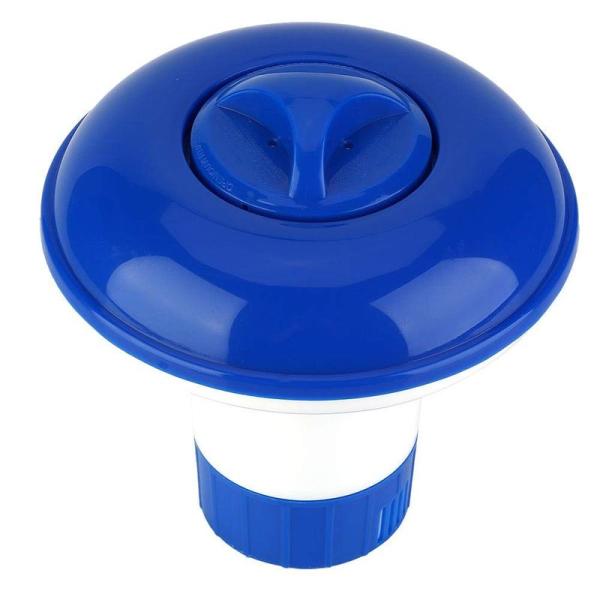 【商品名】　VGEBY1 浮遊塩素ディスペンサー プール用 調整可能 ブルー+ホワイト 【商品説明】　・?d?l?F ?J???[?F?u???[+?z???C?g ????F?v???X?`?b?N ?O?`???@?F??12?~12....