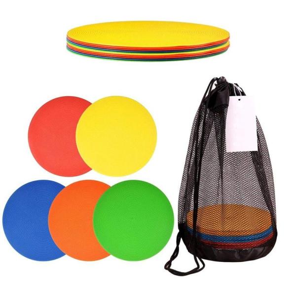 【商品名】　LW SPORT フラットマーカー サッカー フットサル トレーニング マーカーコーン カラーディスクコンー 柔らかい 割りにくい 10枚セ 【商品説明】　・?y?L???g????V?[???z?F ?T?b?J?[????K...