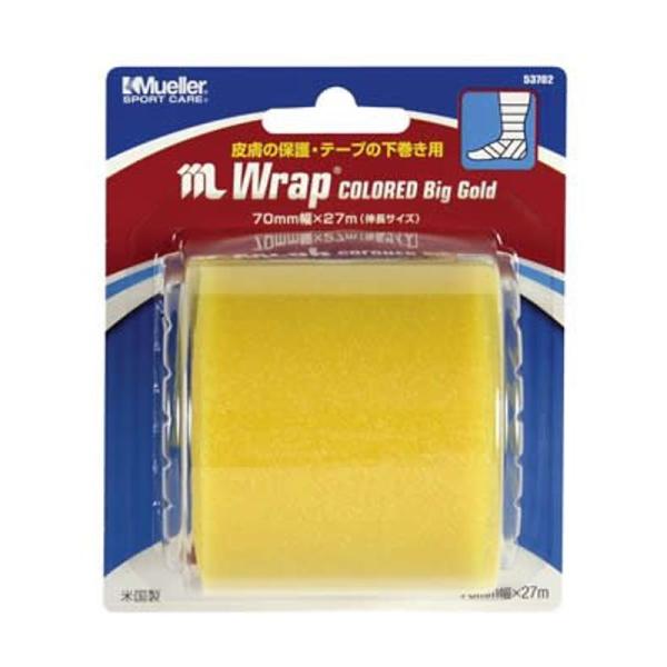 【商品名】　Mueller(ミューラー) Mラップ カラー ビッグゴールド ブリスターパック Mwrap Colored Big Gold Bliste 【商品説明】　・?J???[:?r?b?O?S?[???h・?e?[?v??70mm ...