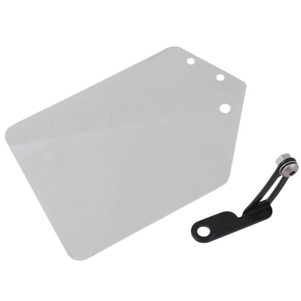 【商品名】　ノグチ(NOGUCHI) ゼッケンプレート&amp;ステーセット クリア キャリパー止めタイプ 106201 【商品説明】　・???:????(?v???[?g)?A?A???~(?X?e?[)・???[?b?P???v???[...