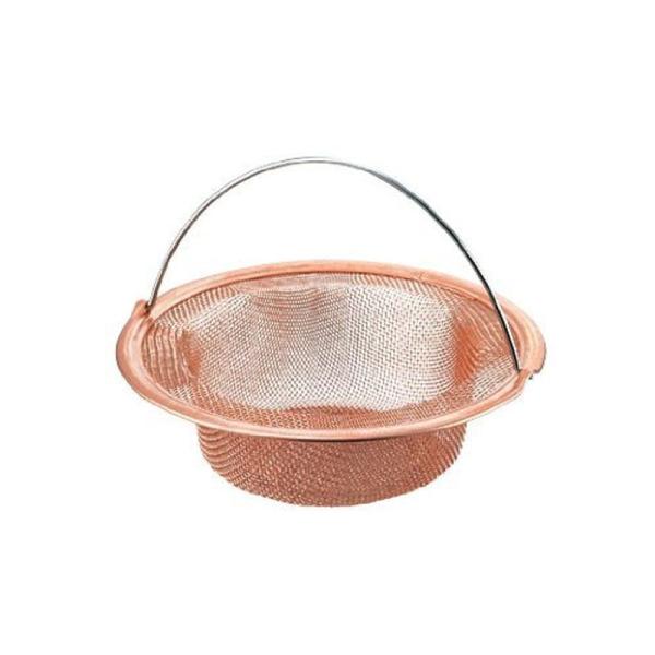 【商品名】　みどり産業 純銅製排水溝用ネット ゴミ受け(大) H-2209 【商品説明】　・?T?C?Y:???13?~3.8cm・?f??:??・???i?d??:0.07kg・????T?C?Y:18.1 x 13.5 x 4.8cm;...