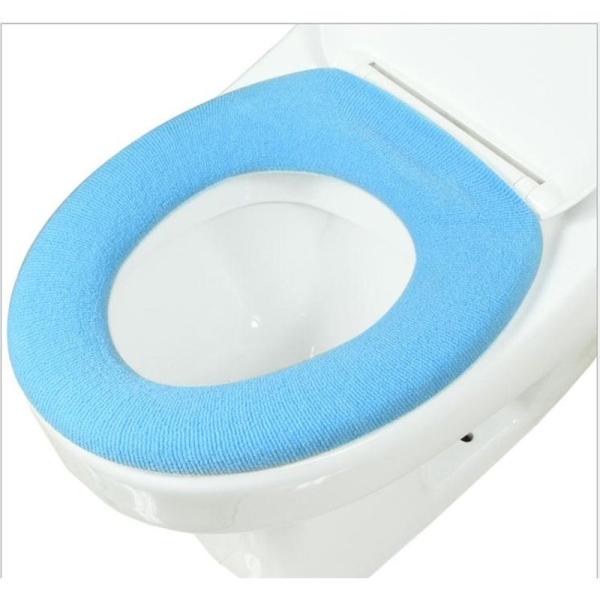 【商品名】　Gullor ソフトと暖かさ厚く洗面所座席カバー - ブルー 【商品説明】　・???A?i???A??~?`??~?`??g?C??????t?B?b?g????L?k????f??B・????????A?V??????????...