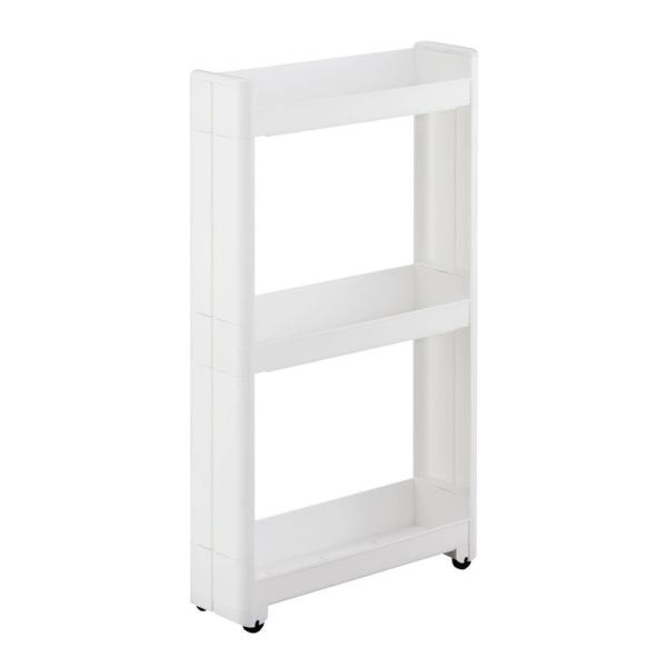 【商品名】　不動技研 スマートワゴンFit 45-3段 サイズ:幅12.5×奥行45×高さ76.2cm 【商品説明】　・?I?[?v???I?^?C?v・?d??:1460g・???:?|???v???s????・???Y??:???{・?...