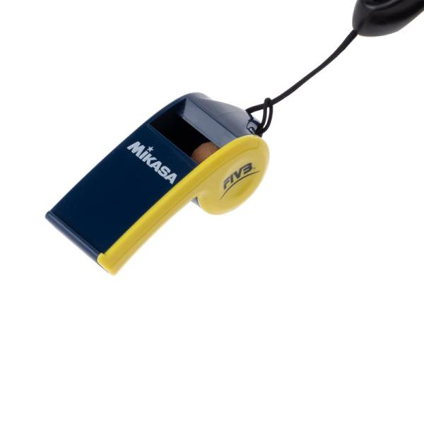 【商品名】　ミカサ(MIKASA) 国際バレーボール連盟(FIVB) ホイッスル パルマスター ネイビー/黄 PUL-NBY 【商品説明】　・?E???????A??????????? ?E?o???[?{?[???????????????...