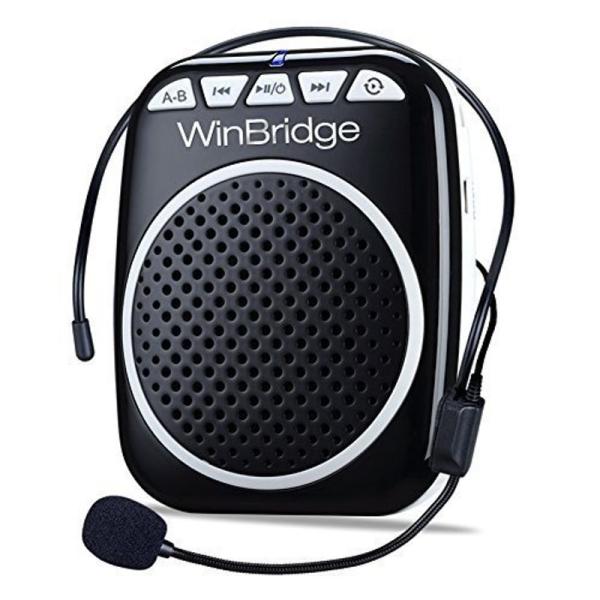 【商品名】　W WINBRIDGE 拡声器 ハンズフリー拡声器 小型 ポータブル拡声器 有線ヘッドマイク付き USBドライバ/TFカード対応 イベント  【商品説明】　・?y?R???p?N?g?E?y??z?~?j?|?[?^?u???g...