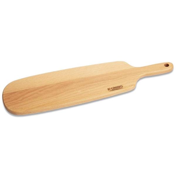 【商品名】　K-UNING木製取っ手付きトレー 巻すし皿 寿司プレート 盛りつけ台 キッチン用細長 トレー 【商品説明】　・?p??????n???h????f?U?C???A?????????A?????????A?V???v??????...
