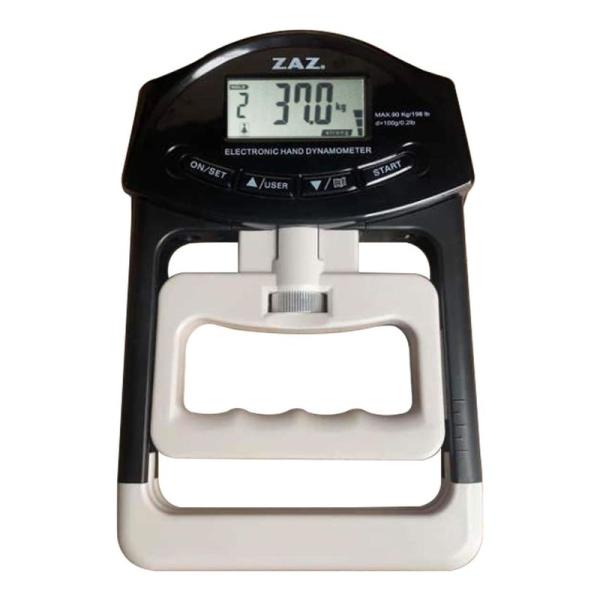 【商品名】　ZAZ デジタル握力計 電池付 家庭用 デジタルハンドグリップ 握力 握力計 カラー：ブラック 【商品説明】　・?j???N???o?^????￥?A19?l???o?^??￥?B?N???????????????l?????u...