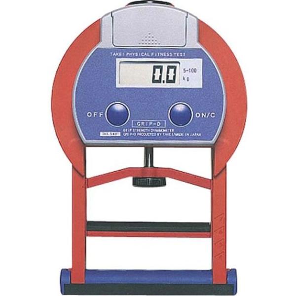 【商品名】　デジタル握力計 グリップD TKK5401 【商品説明】　・<B>?d??: </B> ?P4???d?r?~2(?I?[?g?p???[?I?t)・??????:5.0?100.0kg(0.110g?P...