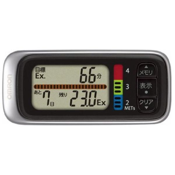 【商品名】　オムロン(OMRON) 歩数計 Walking style HJ-302-S シルバー 【商品説明】　・?d?r???? : ??4.5????(1??4???????)?A??6????(1??2??????? 1??????...