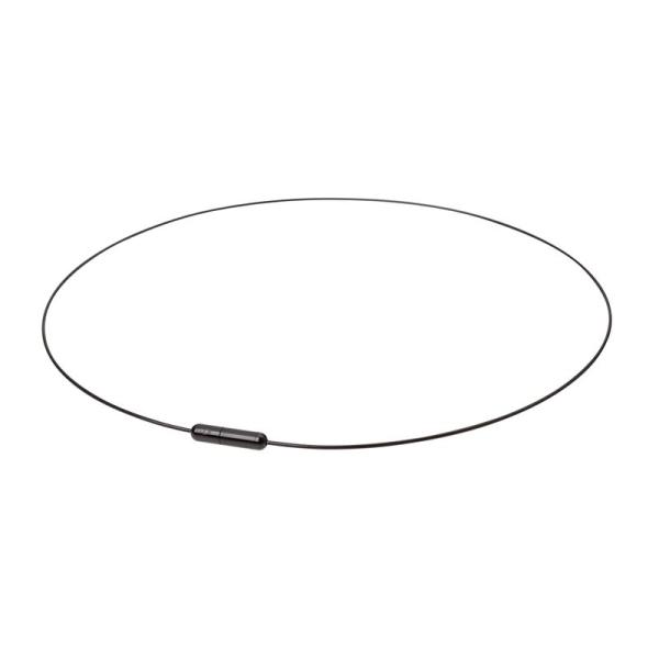 【商品名】　ファイテン(phiten) ネックレス RAKUWA ネック ワイヤーAir ブラック/ブラック 50cm 【商品説明】　・?J???[:?u???b?N/?u???b?N・?T?C?Y:50cm・?Z?p:?A?N?A?`?^...