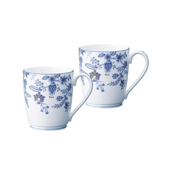 【商品名】　Noritake ノリタケ マグカップ (ペアセット) 295cc ブルーソレンティーノ色線仕上げ 電子レンジ対応 食洗器対応 2個 ブルー 【商品説明】　・Capacity: Approx. 9.8 fl oz (295 cc...