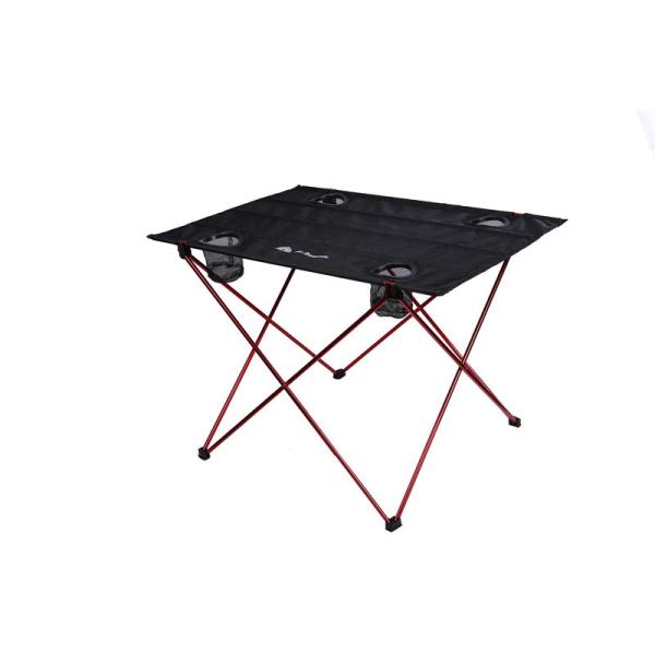 【商品名】　MR. NOMADS 超軽量アルミアウトドア ロール 折りたたみ式 コンパクトテーブル(収納袋付)収納ケース付き キャンプ 野外用 ツーリン 【商品説明】　・??A???~?j?E??????10*8*1.0mm +1680D ...