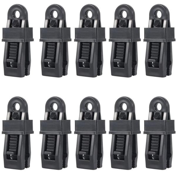 【商品名】　テントクリップ テント固定クリップ プラスチック アリゲーター型 タープクリップ 強力固定 防風 タープクリップ アウトドアキャンプ テント 【商品説明】　・?y ??v???????f??z?????x?v???X?`?b?N...