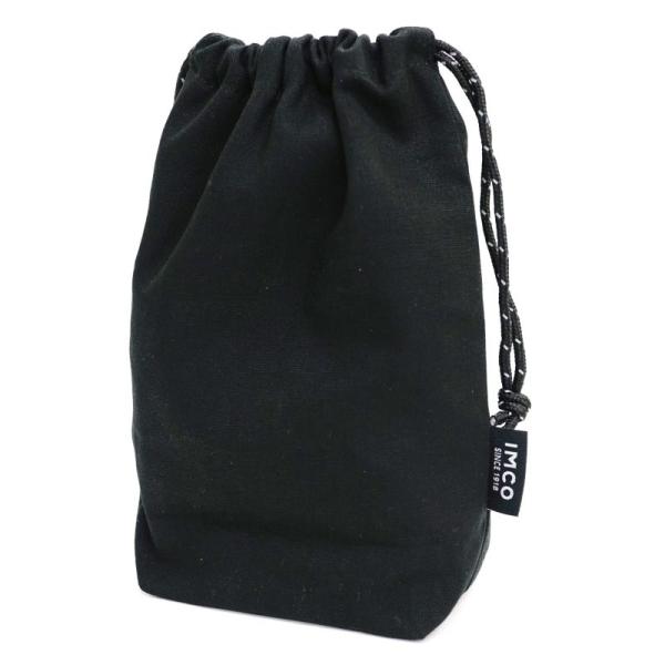 【商品名】　IMCO(イムコ) メスティン 収納袋 巾着 ケース 綿 スチームトレイ フライパン 収納 (ブラック) 【商品説明】　・?y ?T ?C ?Y ?z ??W175?~D70?~H220mm・??X?????L?????v???...