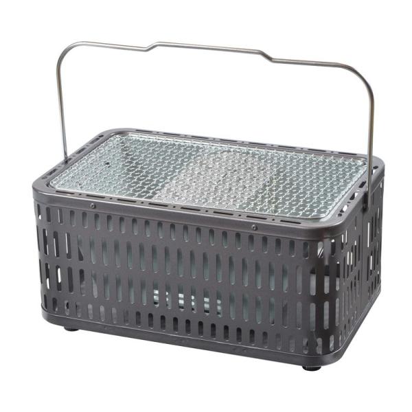 【商品名】　グリーンライフ(GREEN LIFE) 熱くなりにくい少煙シチリン SC-392S(GY) 本体/W39×D25×H19.6cm 【商品説明】　・?T?C?Y:?{??/W39?~D25?~H19.6cm?A???/W18?~D...