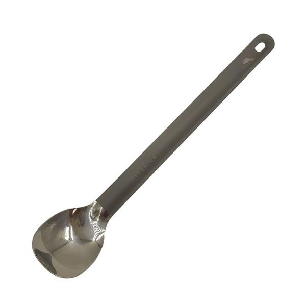 【商品名】　TOAKS Titanium Long Spoon or Spork with Polished Bowl Ultralight Spork 【商品説明】　・DURABLE, HEALTHY AND ENVIRONMENTALL...