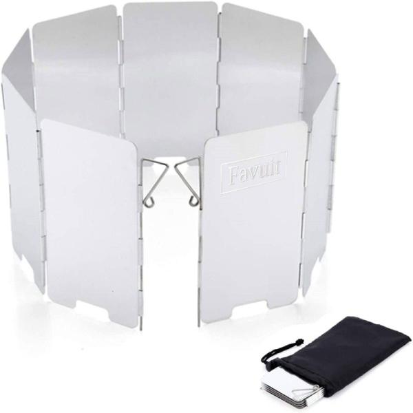 【商品名】　ウィンドスクリーン 大型風除板 防風板 反射板 アルミ製 折り畳み式 強化版 延長版 軽量 収納袋付き 固定ピン付き キャンプ用 BBQ 登 【商品説明】　・?y?R??????????????n?l?h?~??z???????...