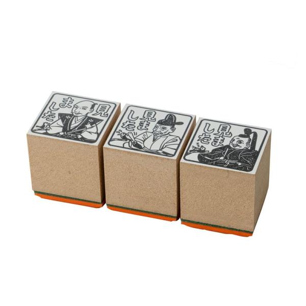 【商品名】　KAIUN-DO 先生スタンプ『戦国武将「見ました」シリーズ?』 織田信長・豊臣秀吉・徳川家康 評価スタンプ 【商品説明】　・* ?S????{??i???j??AMDF???g?p?????????B・* ?{??T?C?Y?...