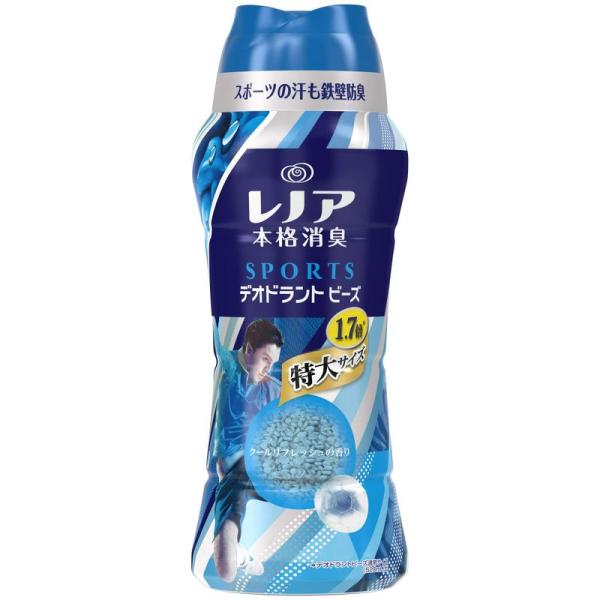 【商品名】　レノア 本格消臭 デオドラントビーズ スポーツ クールリフレッシュ 本体 特大 885mL 【商品説明】　・???Y??:????・???e??:885ml・???i?T?C?Y (???~???s?~????) :9.2cm?...