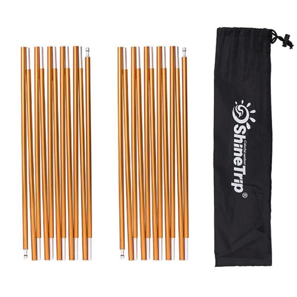 【商品名】　Azarxis テントポール アルミポール 軽量 交換用 ポール テント フレーム 耐食性 キャンプ 設営用 アウトドア 2本セット 【商品説明】　・??y?c???c??????v???z?o??????????????e??...