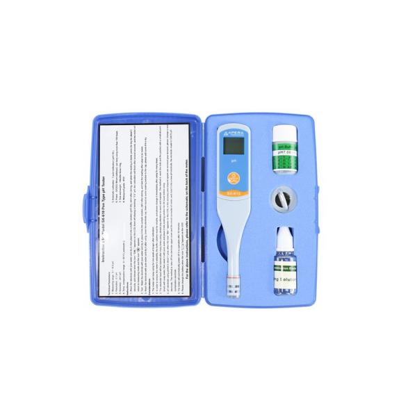 【商品名】　APERA SX610 電極交換可能 防水ポケットpHテスター ペーハー計 精度: ±0.1pH 測定範囲: 0~14.0pH 直径10mm 【商品説明】　・10ml容量のPH(pH7.00)校正標準液、8ml容量の電極保存液、...