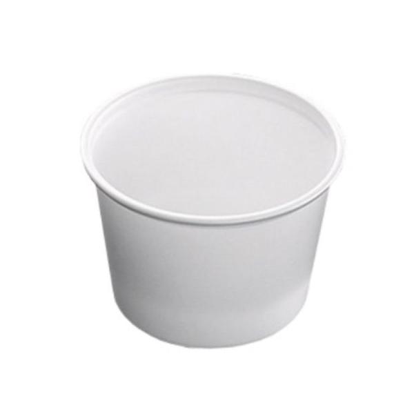 【商品名】　CFカップ白無地（100入）95-270 【商品説明】　・1パック（100個入）・材質：CF・柄：白無地・直径93×高さ66mm　容量：270cc 【サイズ】　高さ : 10.00 cm　横幅 : 10.00 cm　奥行 : 6...