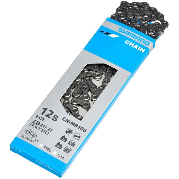 【商品名】　SHIMANO(シマノ) CN-M8100 12s 116L クイックリンク付属 中 【商品説明】　・CN-M8100 12s 116L with Quick Link Brand: Shimano / Shimano Mode...