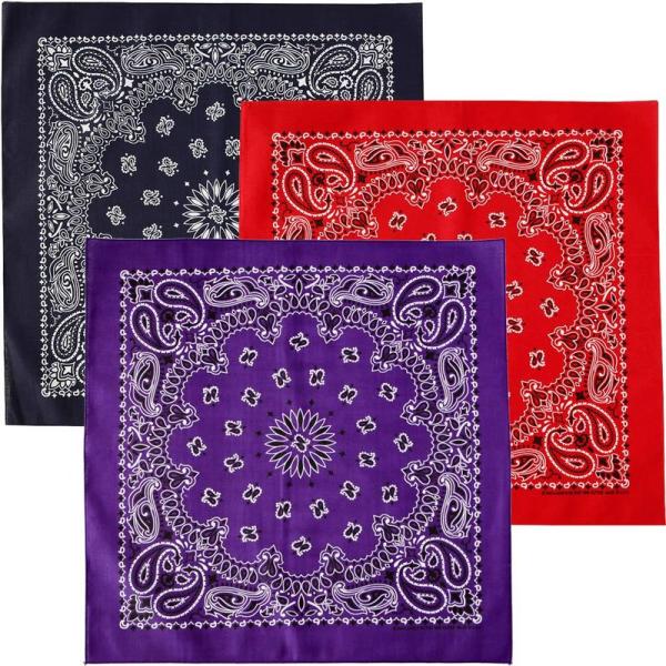 【商品名】　HAV-A-HANK ハバハンク 3枚セット 全25パターン MADE IN USA 55cm×55cm ペイズリー ヴィンテージ バンダナ 【商品説明】　 【サイズ】　高さ : 1.20 cm　横幅 : 15.40 cm　奥行...