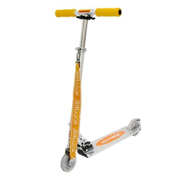 【商品名】　JD RAZOR MS-102LED OR 【商品説明】　・※禁止された場所、危険性の伴う場所でのご使用はおやめ下さい!・対象年齢:6歳以上・素材:アルミ・耐加重:90kg・重量:約2.8kg 【サイズ】　高さ : 10.00 ...