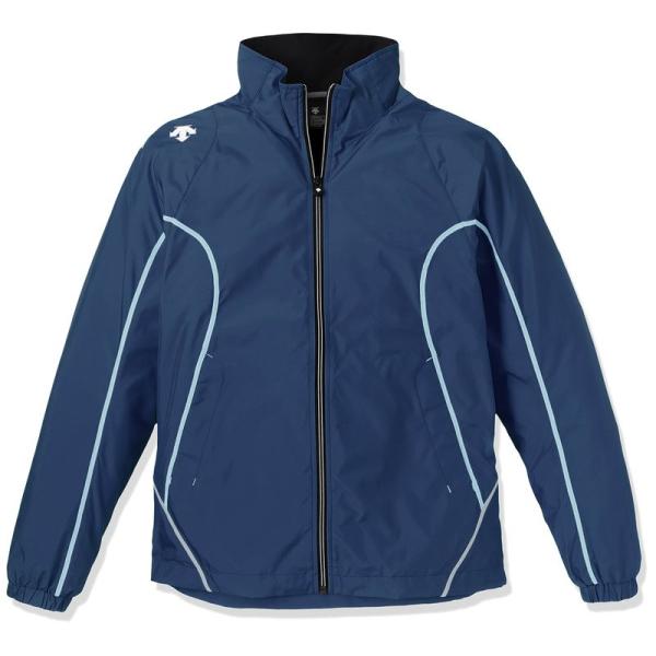 【商品名】　デサント ウィンドブレーカー 耐久はっ水 高耐水性 吸放湿 防風 トレーニング ランニング DTM-3910 メンズ ネイビー 日本 M-( 【商品説明】　・SIZE:L ゆき丈:89cm 身幅:58.5cm 着丈:69cm・S...