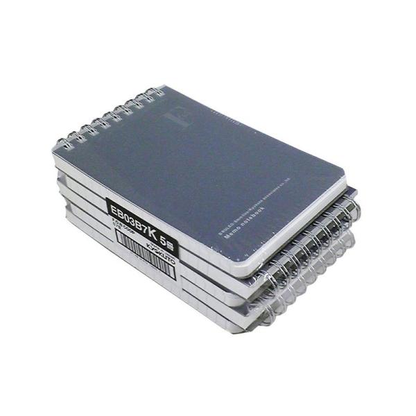 【商品名】　キョクトウ・アソシエイツ キョクトウ リングメモ FOBCOOP B罫 B7 EB03B7K 黒 5冊 【商品説明】　・入り数:80枚・素材:紙・PP・金属・綴じ:ダブルリング・表紙:PP・重量:0.43Kg 【サイズ】　高さ ...