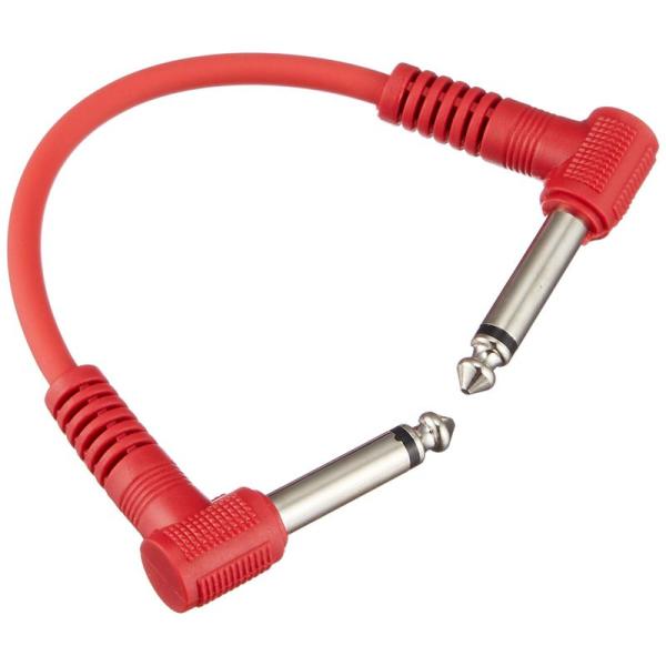 【商品名】　TECH パッチケーブル 15cm (L/L) 直径5φ P-15 レッド 【商品説明】　・カラーバリエーション:ブラック、レッド、ブルー・パッチコード 15cm、5mmφ・パッチ・ケーブル・ブランド:キクタニ 【サイズ】　高さ...