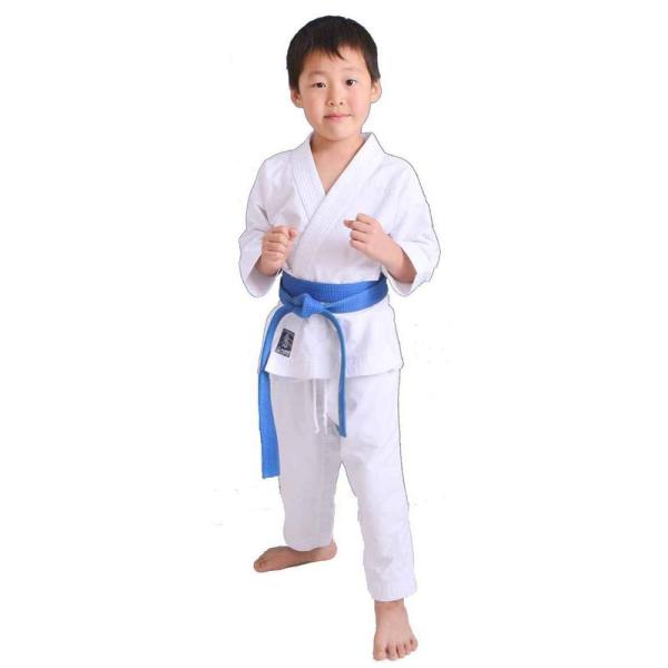 【商品名】　PHENOMフェノム軽量速乾子供用空手着 「拳豪A5」 新素材 で洗濯が楽 幼児サイズあり (1) 【商品説明】　・2018モデルより、左腕のブランド刺繍はなくなりました。伝統派空手着で、シルエットは細身。男女兼用です。・6oz...