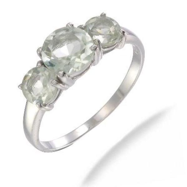 【商品名】　Vir Jewels, リング レディース シルバー Ag925 グリーン アメジスト 2.2 CT, リングサイズ18 【商品説明】　 【サイズ】　高さ : 2.80 cm　横幅 : 4.60 cm　奥行 : 6.20 cm　...