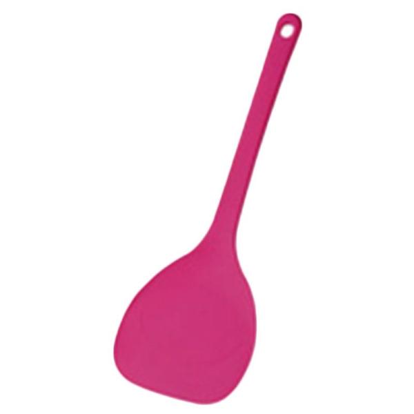 【商品名】　ワイドターナー フライ返し 幅約11cm ピンク H-2305P 【商品説明】　・サイズ:11×8.8×32.2cm・本体重量:62g・生産国:日本・素材・材質:66ナイロン(耐熱温度200℃) 【サイズ】　高さ : 4.90 ...